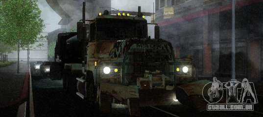 Armored Mack Titan Fuel Truck para GTA San Andreas