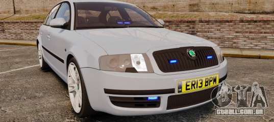 Skoda Superb 2006 Unmarked Police [ELS] para GTA 4