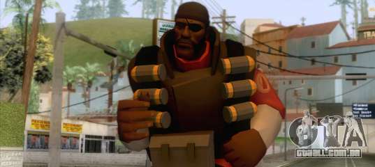 Team Fortress 2 - Demo Skin v2 para GTA San Andreas