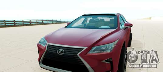 Lexus RX350 para GTA San Andreas