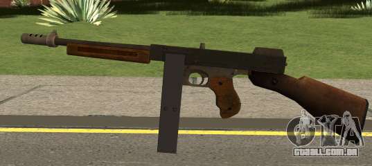 Gusenberg Sweeper M1928 GTA V para GTA San Andreas