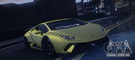 Lamborghini Huracan Rocket Bunny para GTA San Andreas