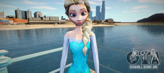 Elsa Frozen para GTA San Andreas