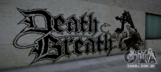 Horror Graffiti Around and road para GTA San Andreas