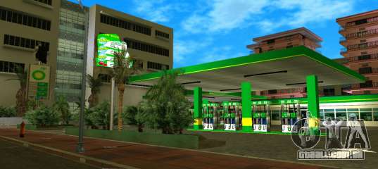 BP - Tankstelle para GTA Vice City