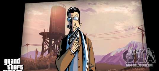 GTA III Loading Screen Style GTA V para GTA San Andreas