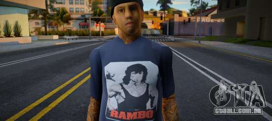 Rambo man para GTA San Andreas